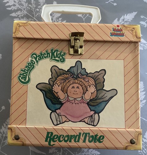 Vtg 1984 Cabbage Patch Kids Record Tote | eBay