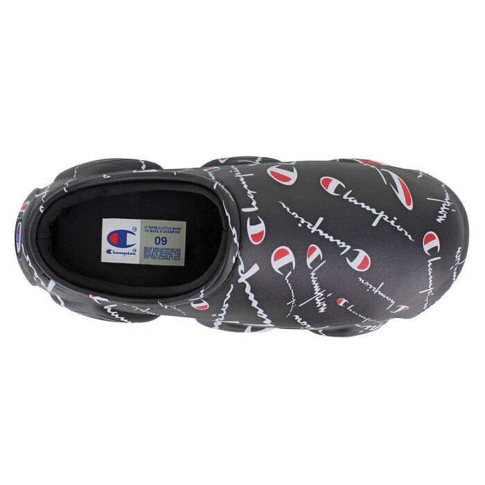 Champion Super Meloso Warped Slip Clogs Shoes indoor/outdoor Youth sz ...