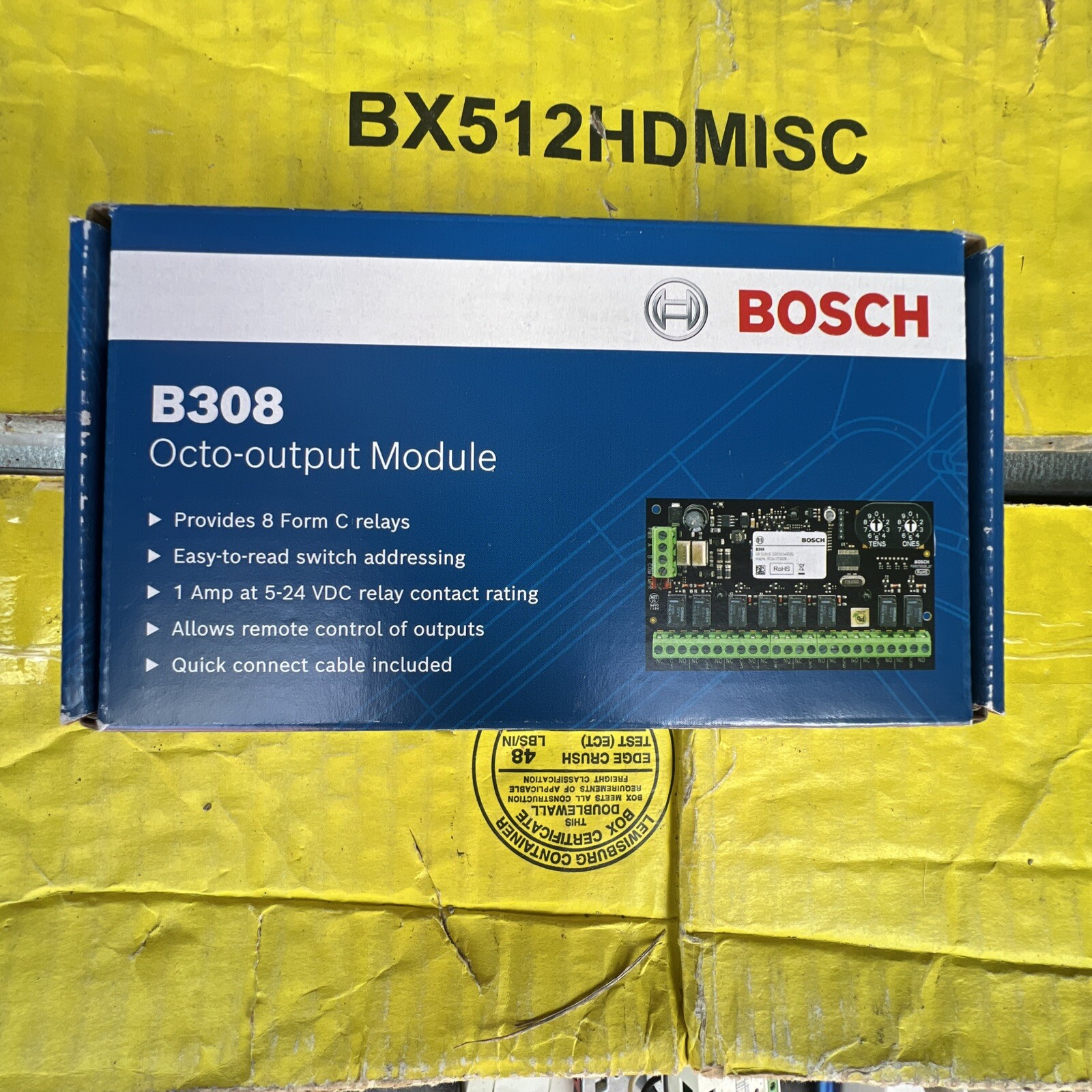 Bosch B308 Octo-output 8 Relay Module Factory for sale online | eBay