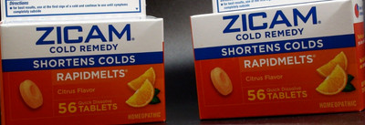 2 Pk Zicam Cold Remedy Rapidmelts Citrus Flavor 56 Tablets Exp 05/24 ...