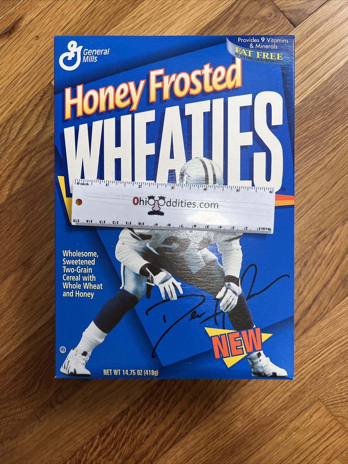 Honey Frosted Wheaties Deion Sanders Box (Blue) | eBay