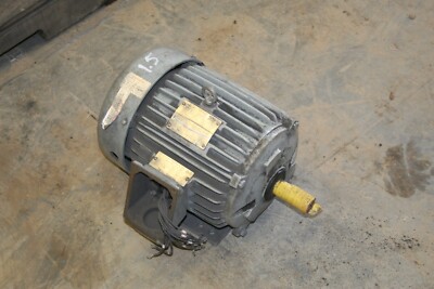 Teco Westinghouse EP0062 MAX-E1 Nema Premium Electric Motor 5HP 60Hz ...