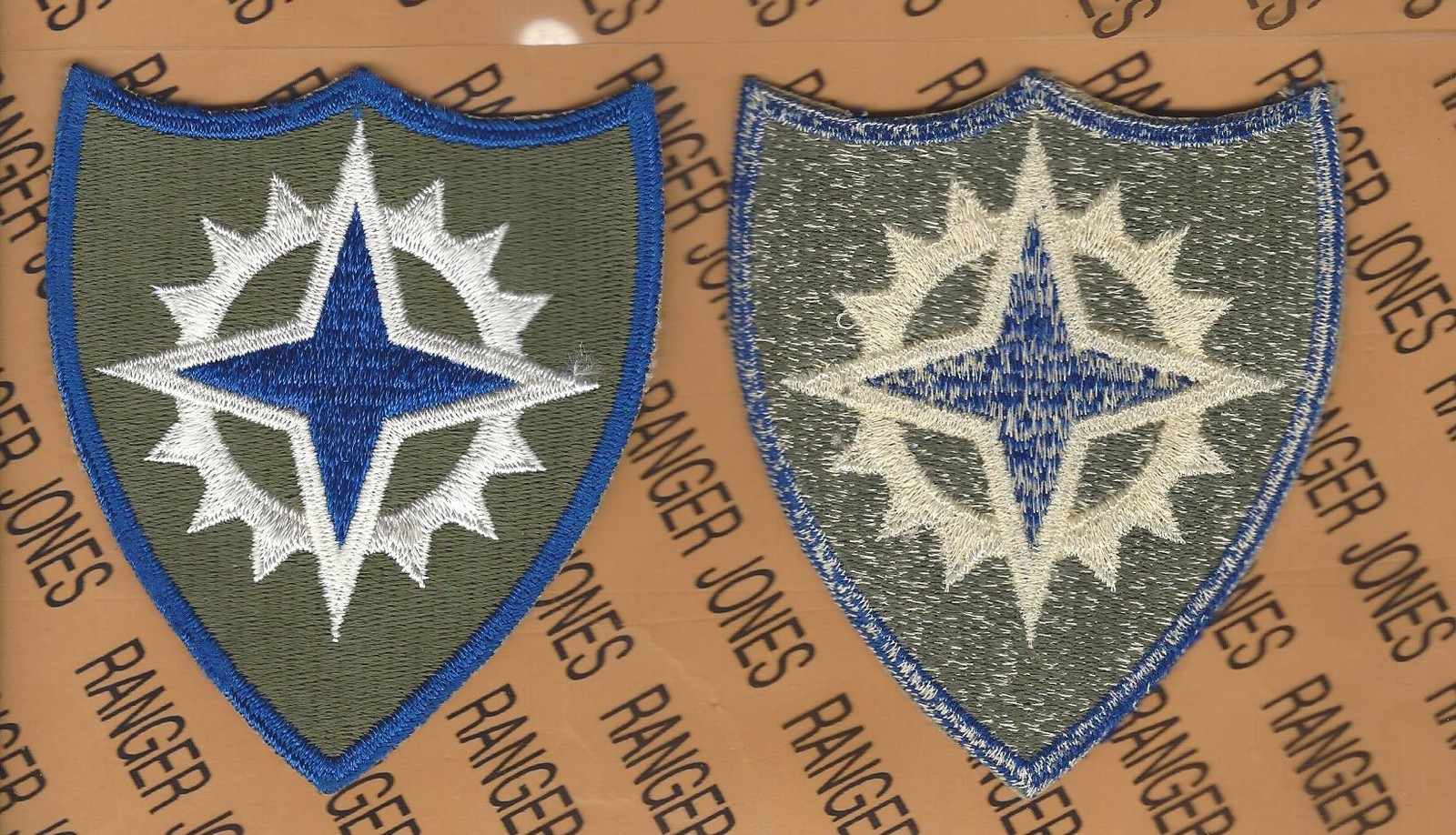 US Army WWII 16th XVI CORPS Command ~4" uniform patch c/e | eBay