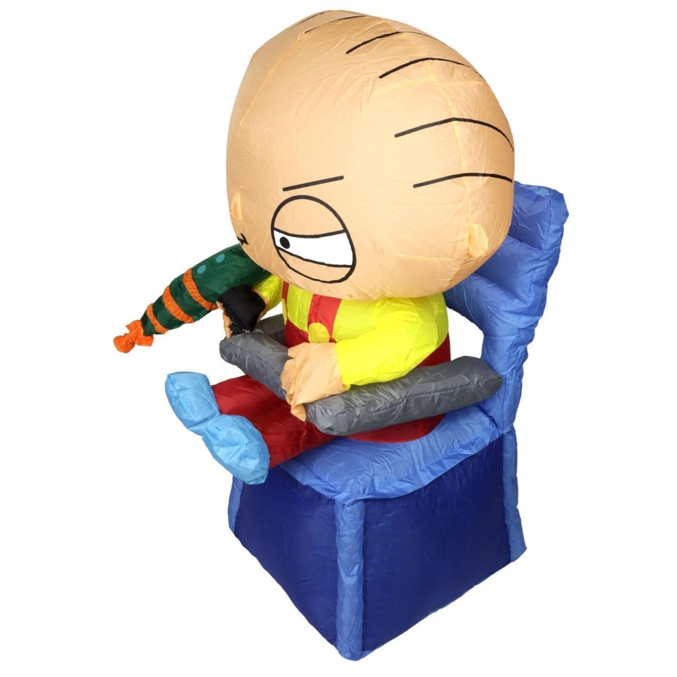 Self Inflating Family Guy Stewie Griffin in Highchair Inflatable ...