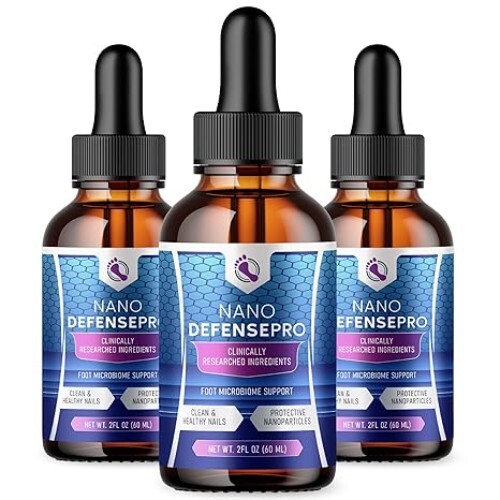 Nano Defense Pro Antifungal Liquid Clean Healthy Nails Supplement Serum ...
