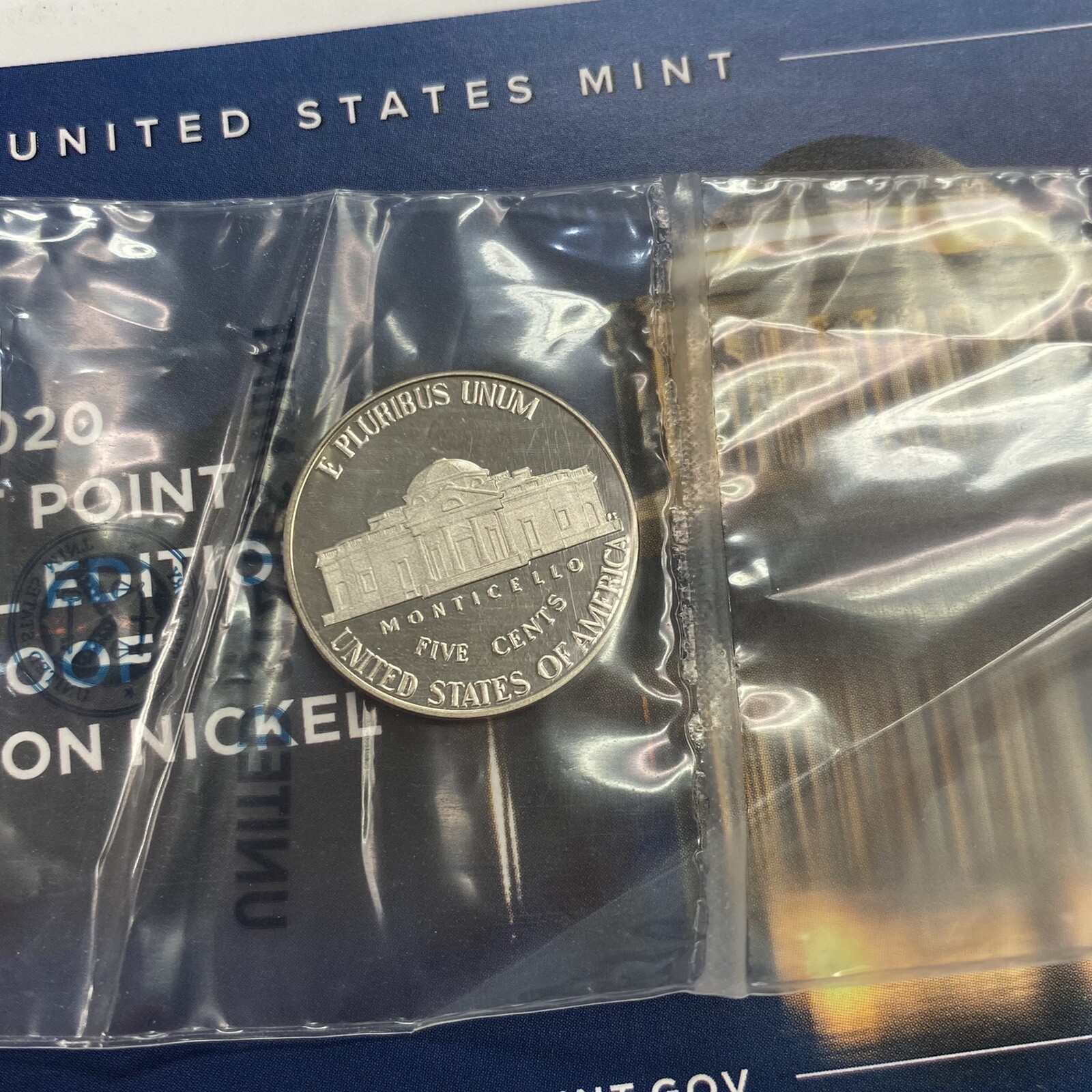 2020 Clad Proof Set. 10-coin set. PLUS 'W' Nickel | eBay