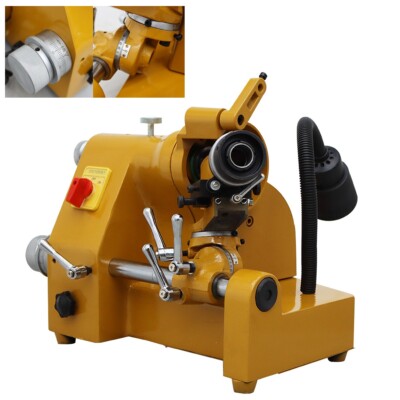 220V R8 Collets Drill Bit/End Mill Sharpener Universal Cutter Grinder 0 ...