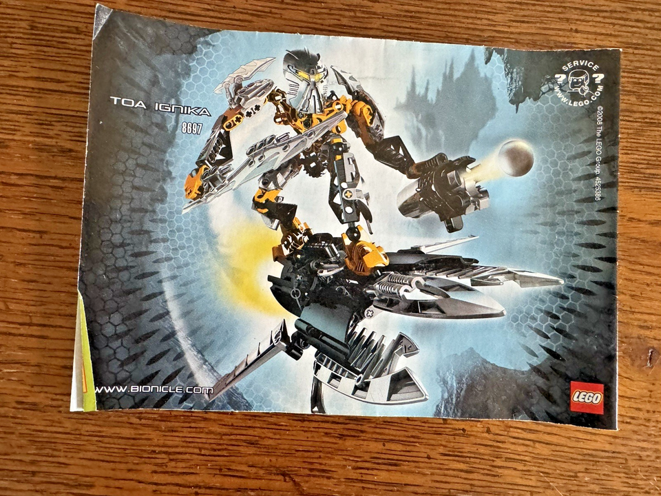 LEGO Bionicle Makuta Vamprah 8692 - 100% Complete w/ instructions | eBay
