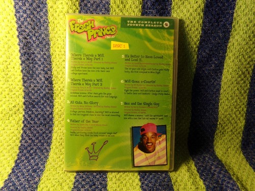 The Fresh Prince Of Bel-Air DVD, Disc 1 & 2, Complete 4th Season | eBay