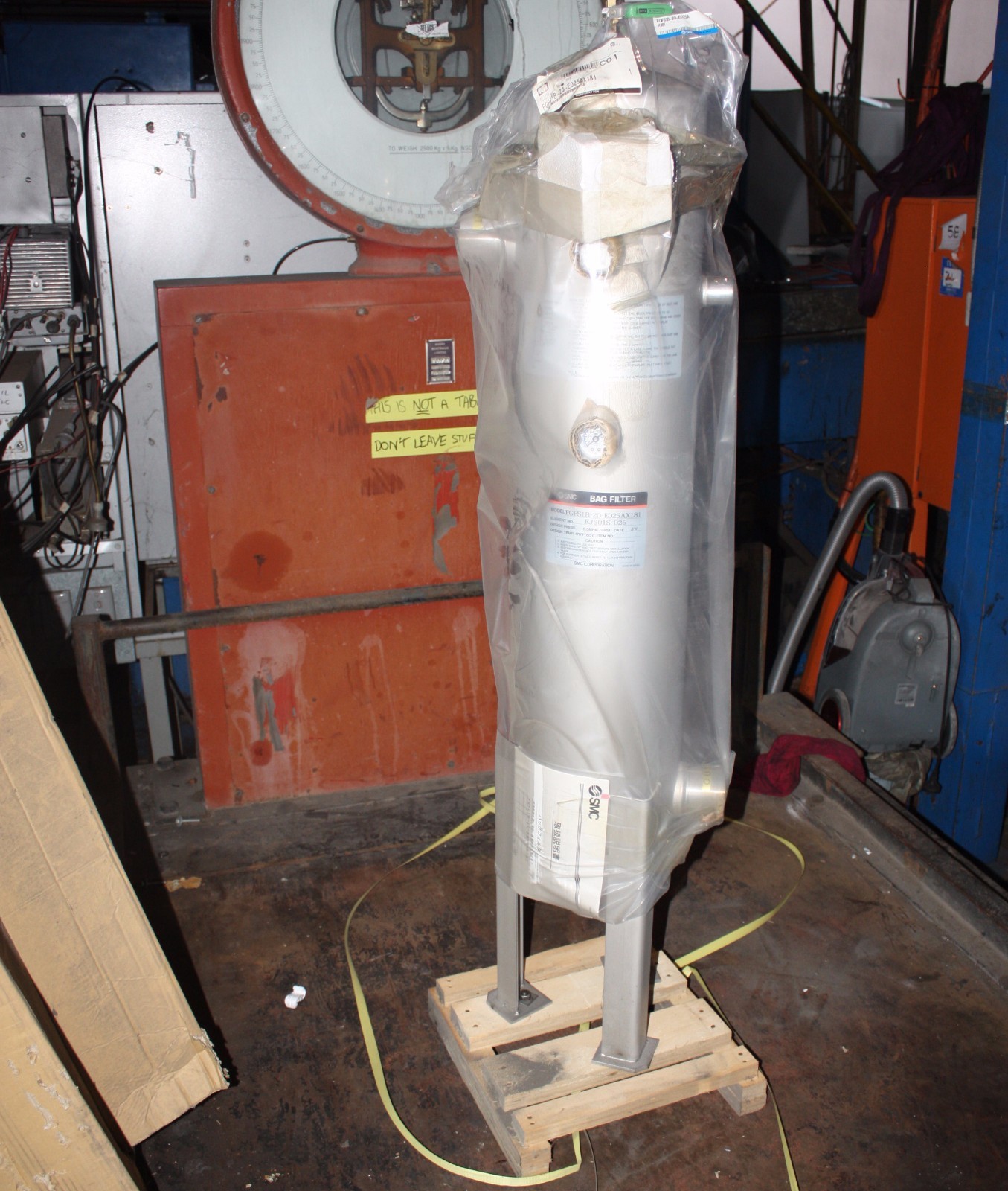 SMC BAG FILTER housing Stainless steel FGFS1B-20-E025AX181 Element ...