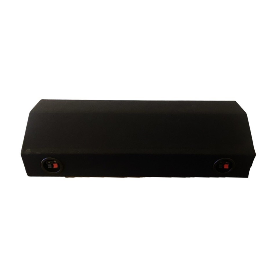 Dual 6x9 Angle Wedge Sealed Speaker Box Enclosure- Black 6.9” | eBay