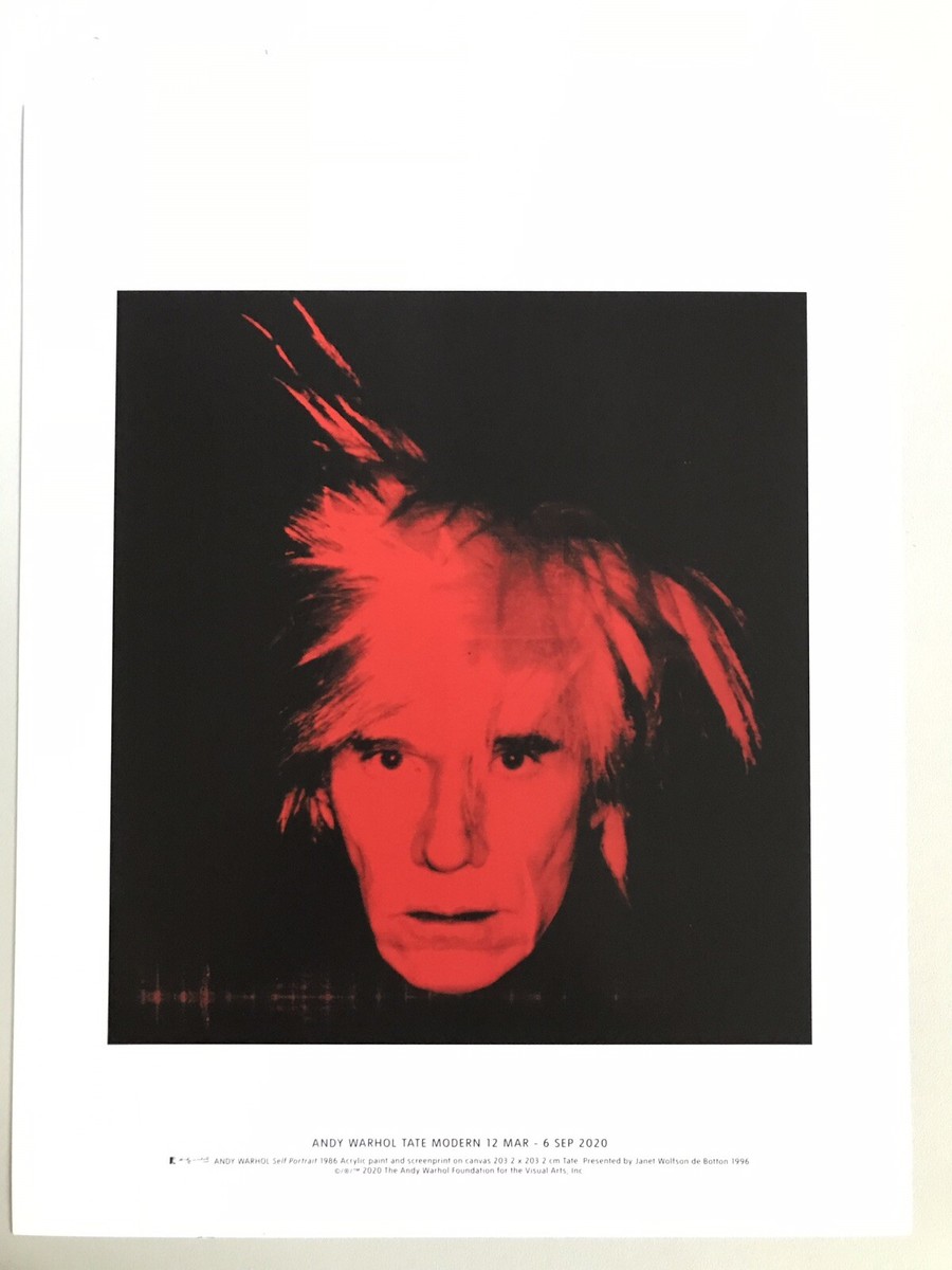 Autoportrait Original D'andy Warhol