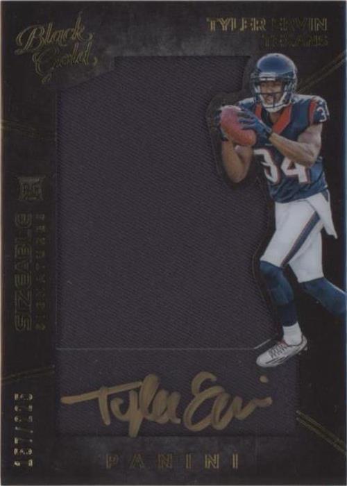 2016 Panini Black Gold - Sizeable Signatures Rookie Jersey Tyler Ervin ...