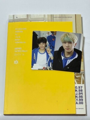 ASTRO Spring Up 1st Mini Album CD Photocards Postcard Set Four Seasons ...
