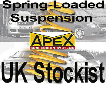 APEX Lowering Springs -25mm for AUDI A2 1.4i (8Z) 2000-2005 :10-1500 : ...