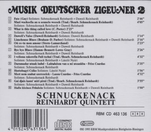 Schnuckenack Reinhardt Quintett German Gypsy Music Vol. 2 | eBay