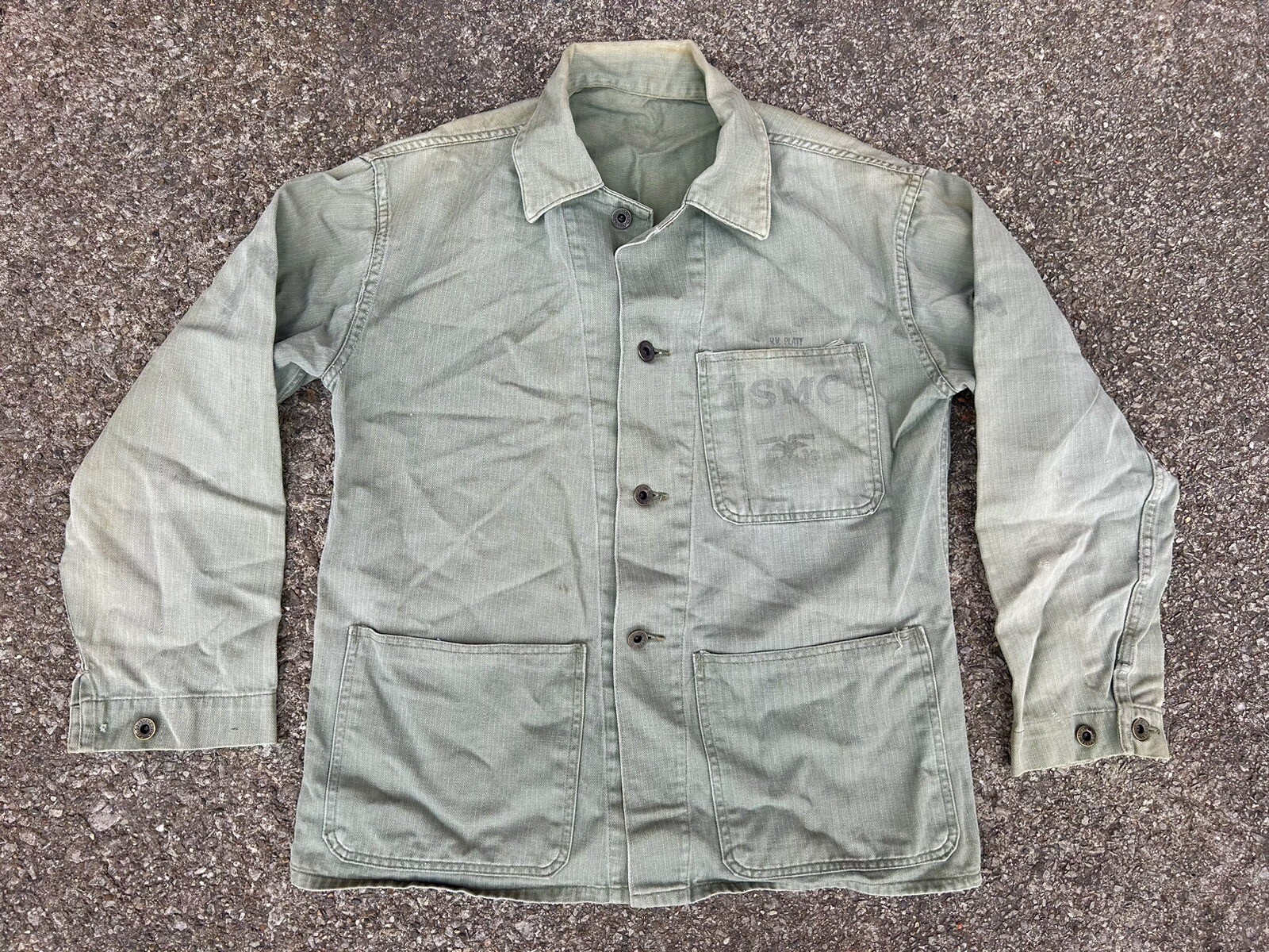 Vintage USMC Utility Field Jacket WW2 | Grelly USA
