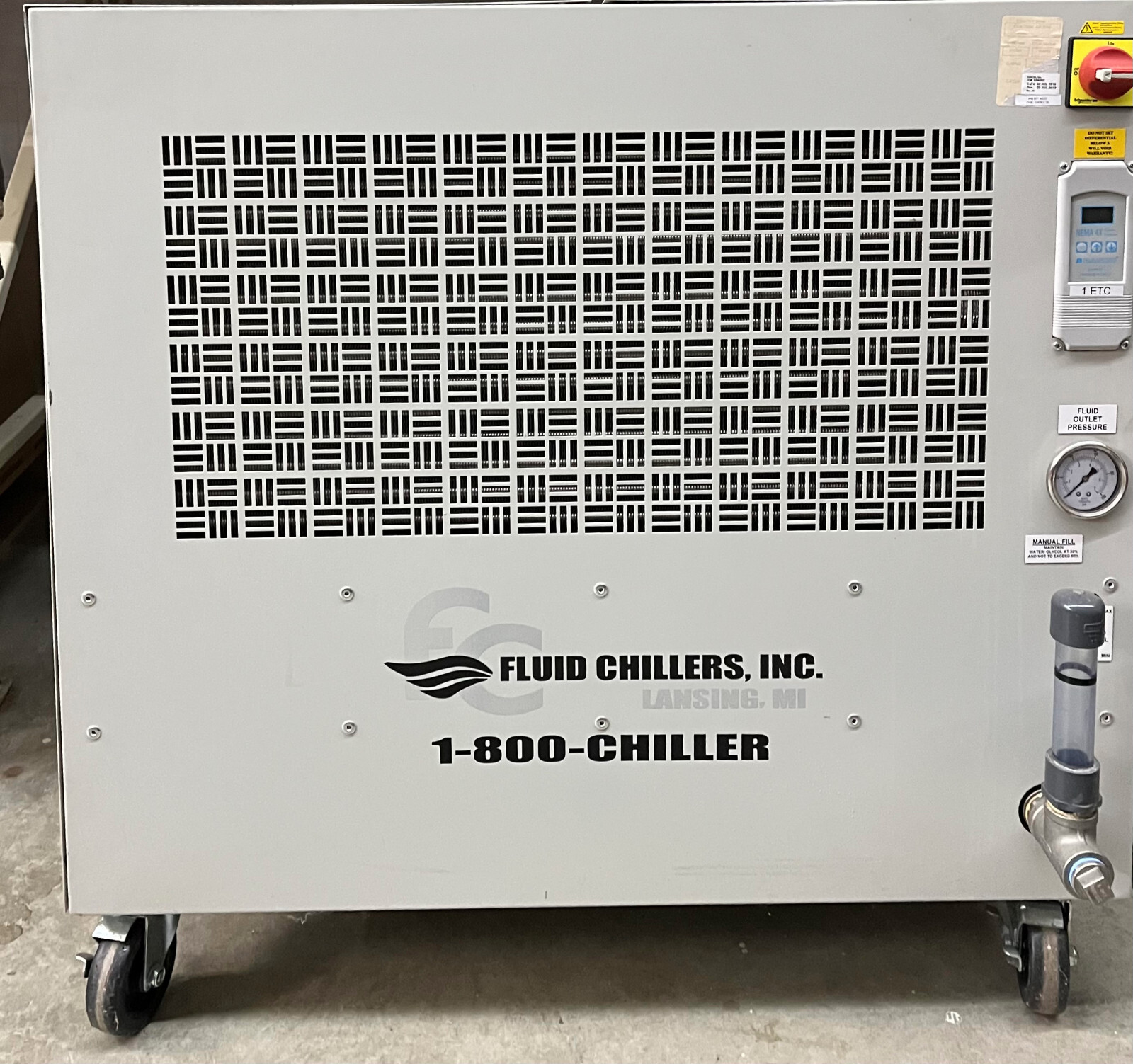 FLUID CHILLER AIR2000 PN 205585 230V - FOR PARTS/REPAIR | eBay