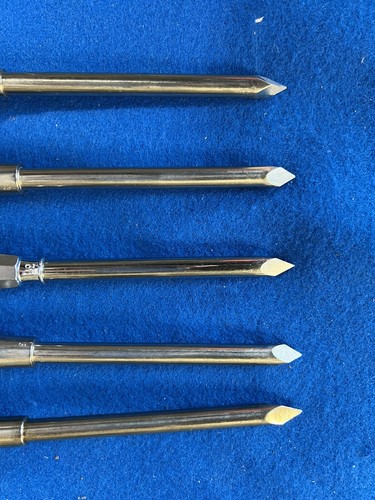 Set of 5 Jarit Trocars 170-194 NELSON (PATTERSON) Empyema Trocars, Size ...