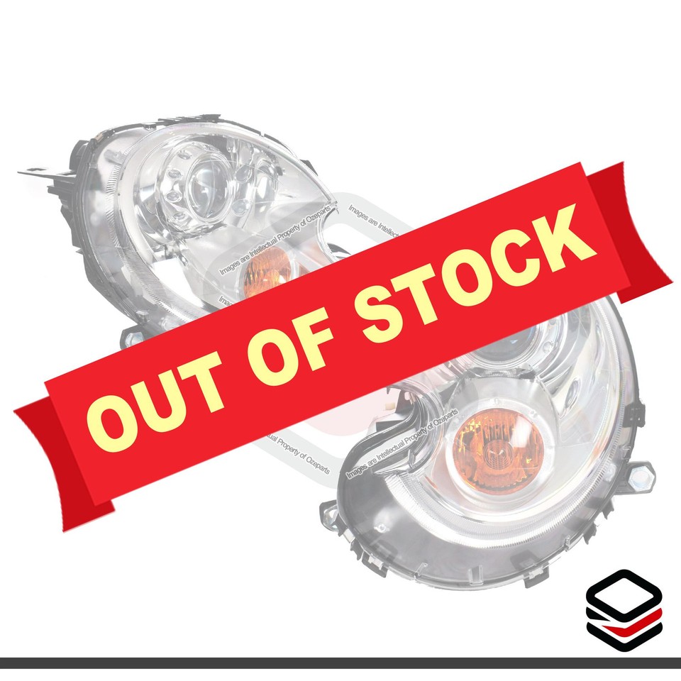 Pair LH+RH Head Light (HID) For Mini Hatch Cabrio Coupe R56 R57 R58 ...