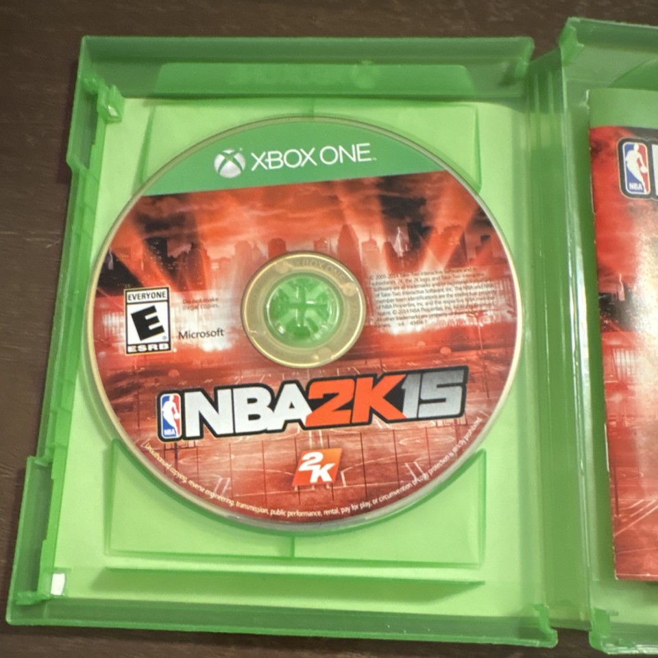 2K NBA 2K15 Xbox One Sports Basketball Original Case Disc Included NTSC ...