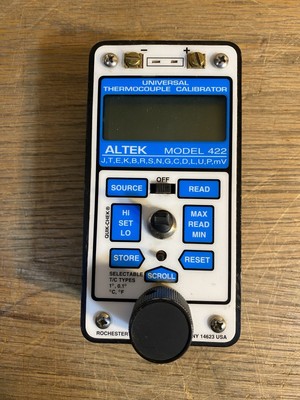 Altek Universal Thermocouple Calibrator 422 | eBay