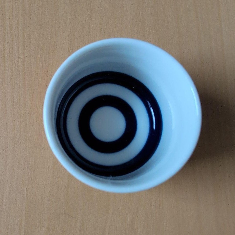 Noel Shirogane Ceramic Ochoko Unused White Silver Japan Pottery | eBay