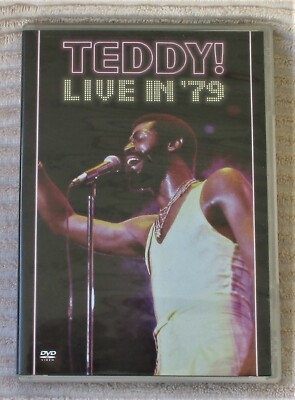 TEDDY LIVE IN '79 Teddy Pendergrass DVD Shout! Factory DVD 10025 VERY ...