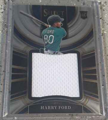 2023 Select Rookie Memorabilia Relic Harry Ford No. PJS-HF Mariners ...