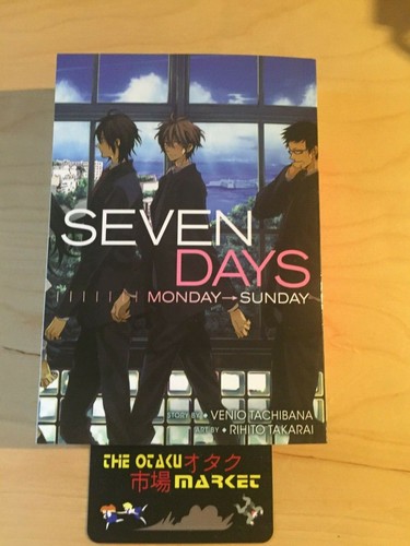 Seven Days Monday-Sunday by Venio Tachibana / New BL Boy's Love manga ...
