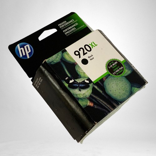 HP 920XL Black Ink Cartridge (CD975AN) Expired March 2017 NEW Sealed ...