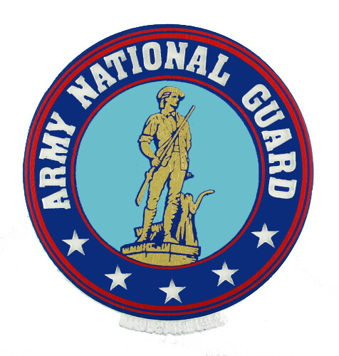 United States Army National Guard Precision Cut Textured HONORS ...