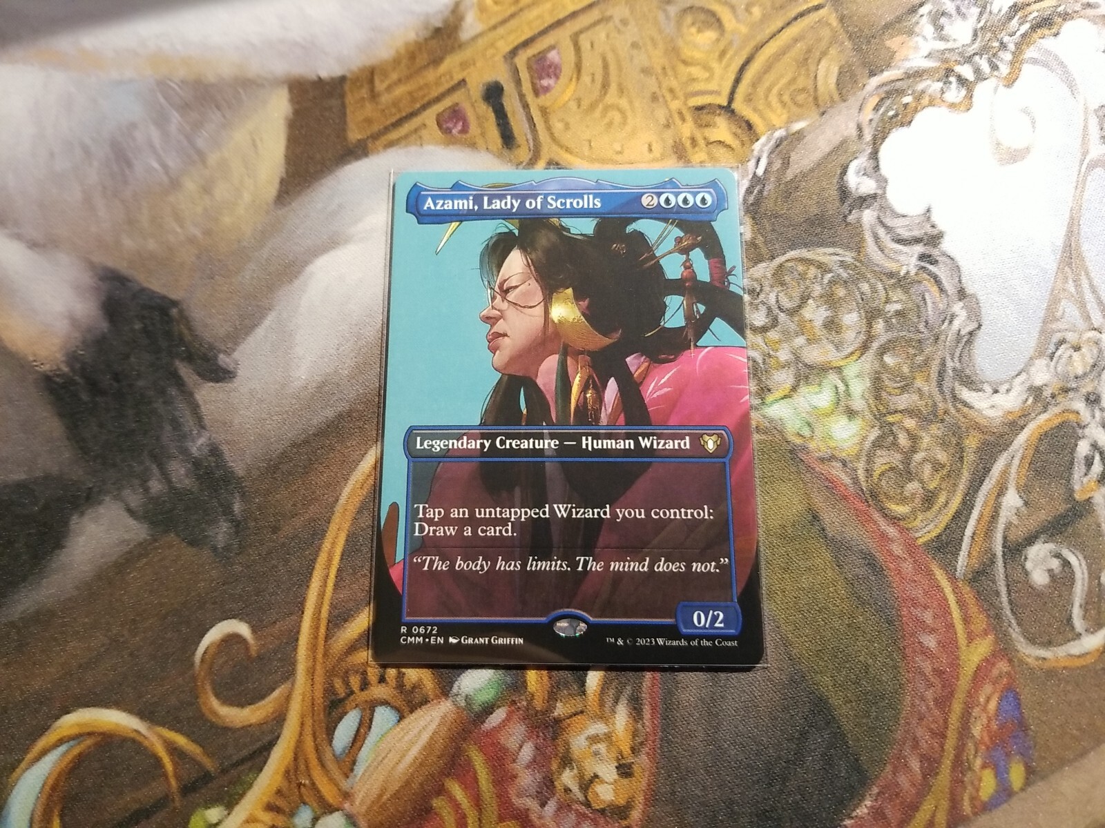 Azami, Lady Of Scrolls Borderless MTG Commander Masters - Pack Fresh - | eBay