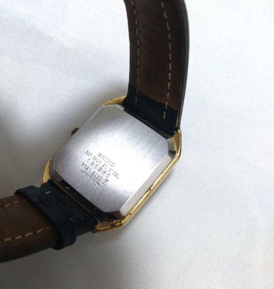 Seiko Twin Quartz Rare Octagon Roman numerals (259 | eBay