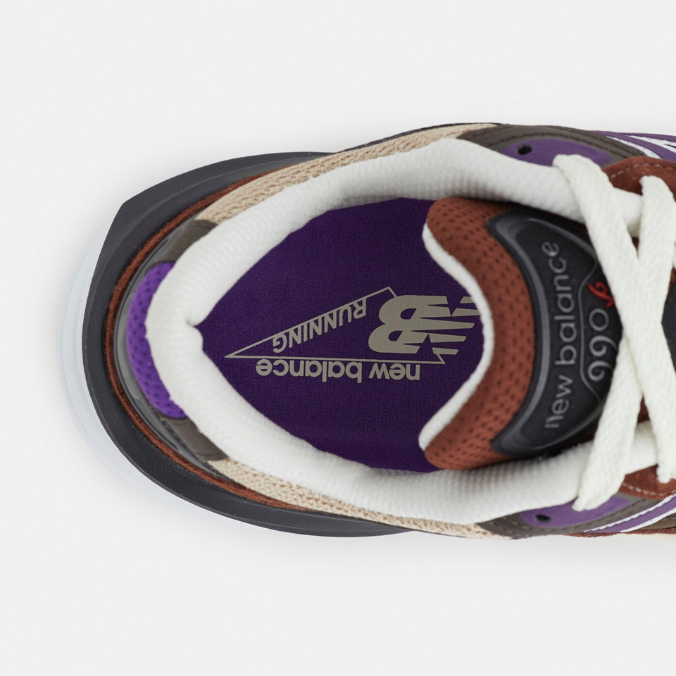 New Balance 990v6 Made in USA Rich Oak Cosmic Grape - Men's Sizes ...