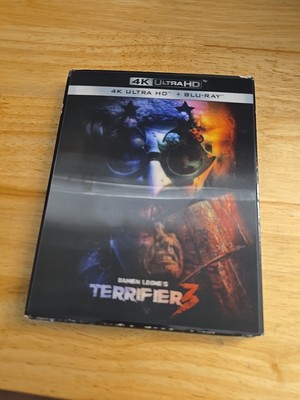 Terrifier 3 (4K Ultra HD + Blu-Ray) Brand New Sealed with Lenticular ...