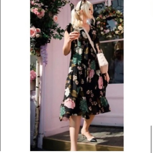 Zara Floral Print Dress Size XS - Small | eBay