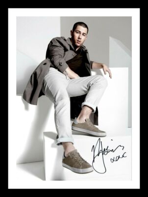 Nick Jonas Autograph Signed & Framed Photo | eBay