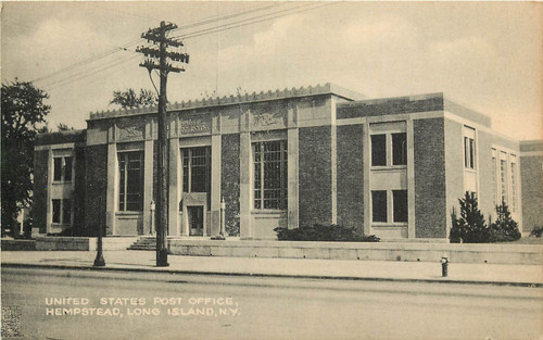 HEMPSTEAD LI NY U.S. POST OFFICE POSTCARD | eBay