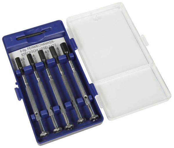 Mannesmann Precision Mini Sockets Set 6 Pcs Carbon Steel VPA GS TUV for ...