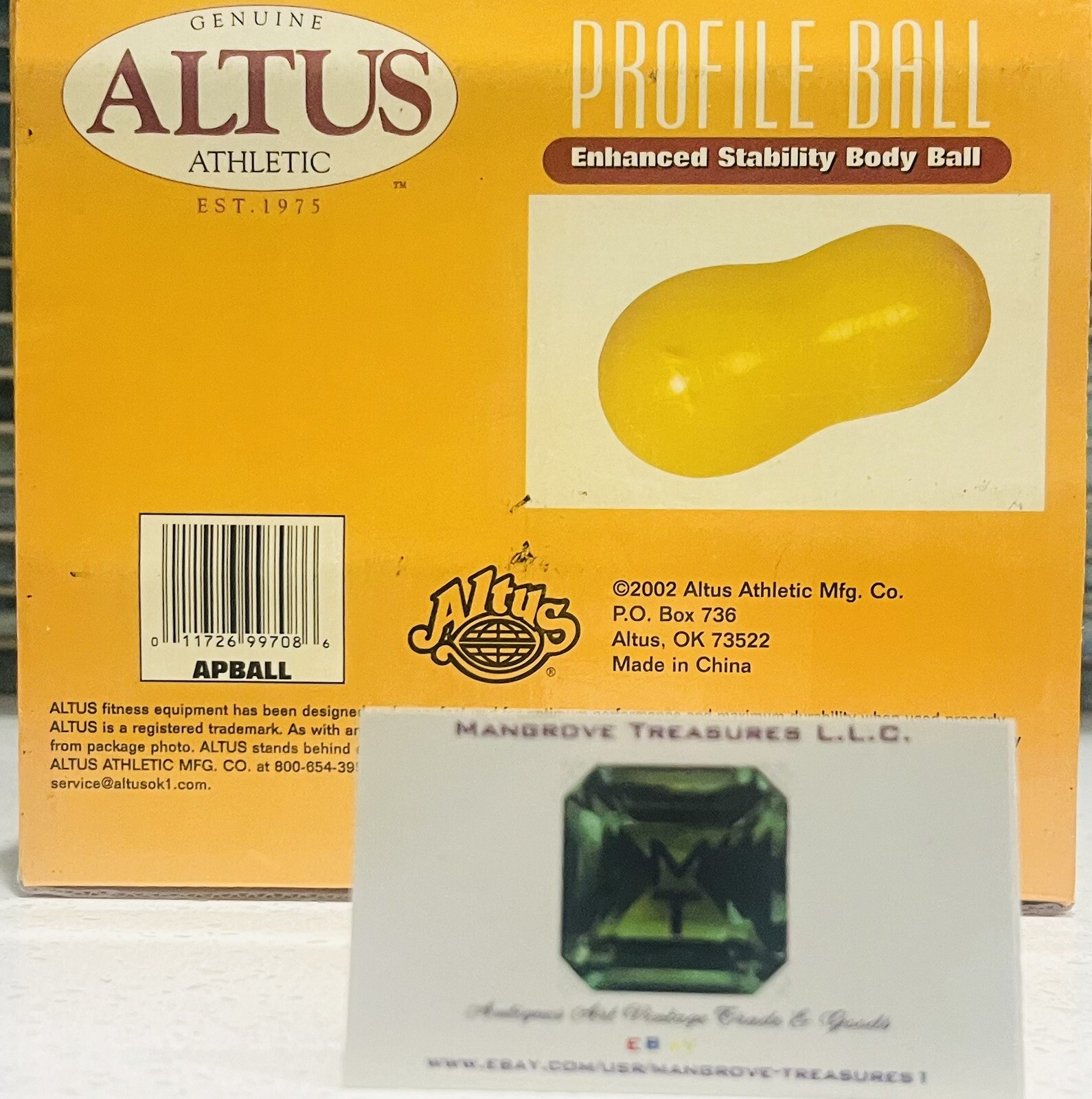 Vintage Altus Profile Ball Body Ball Athletic Genuine # APBALL NOB | eBay