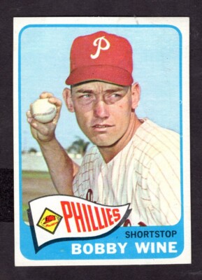 1965 TOPPS BOBBY WINE CARD NO:36 B NEAR MINT CONDITION | eBay