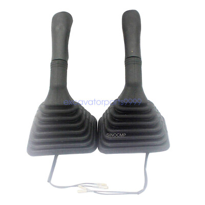 1Pair Boost+Handle Control Lever For Komatsu Excavator Operating Handle ...