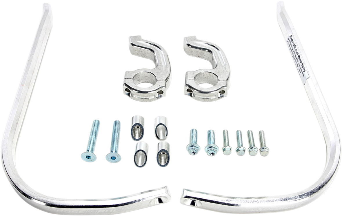 Moose Racing Contour Handguards 1 1/8" Silver 0635-1494 | eBay