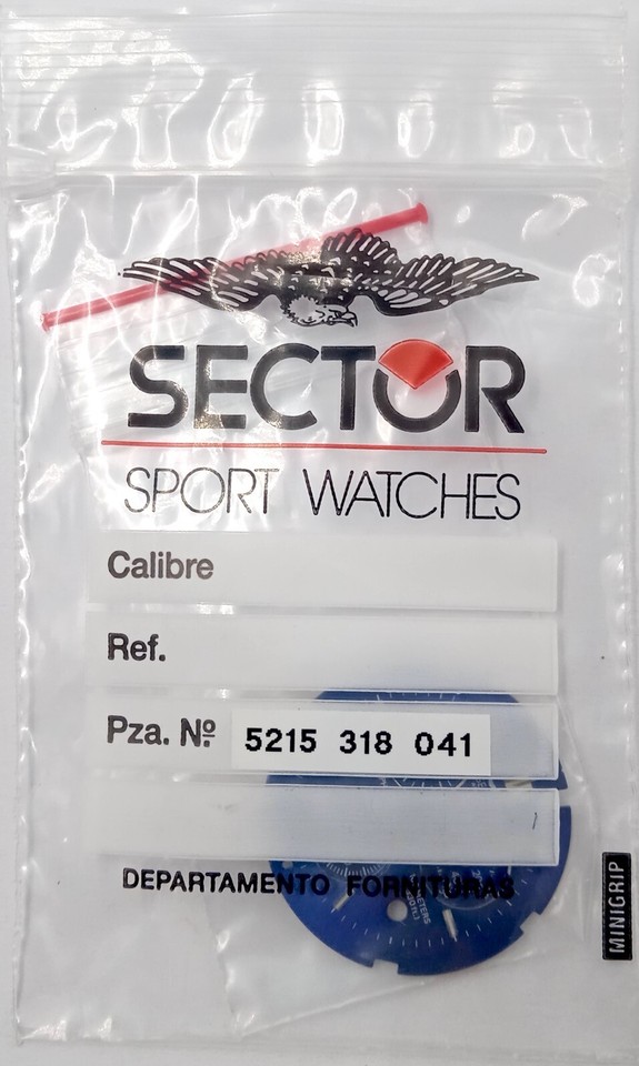 NOS Sector ADV 4500 Chronograph Alarm Sphere 5215318041 Dial Watch ...