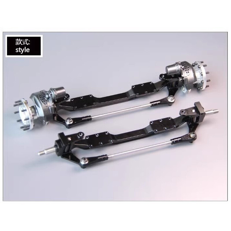 Metal CNC Unpowered Axle for 1/14 Tamiya RC Truck Car Scania 770S MAN ...