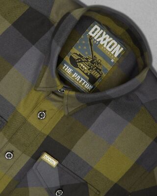 NIP! Original MEN'S DIXXON FLANNEL CO. "THE PATTON" FLANNEL! SIZE X ...
