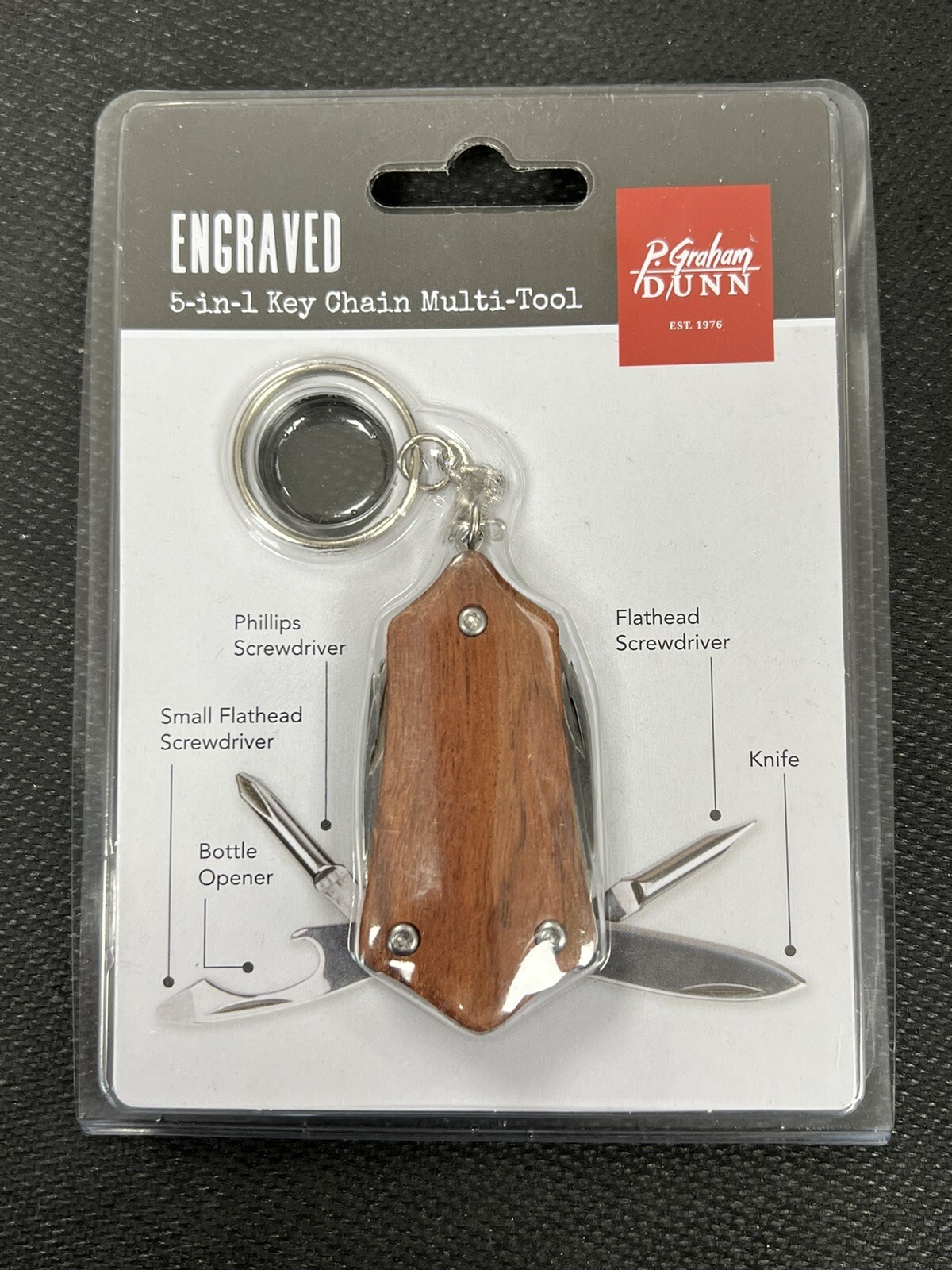 P Graham Dunn - 5-in-1 Key Chain Multi Tool Hatchet / Knife Ready To ...