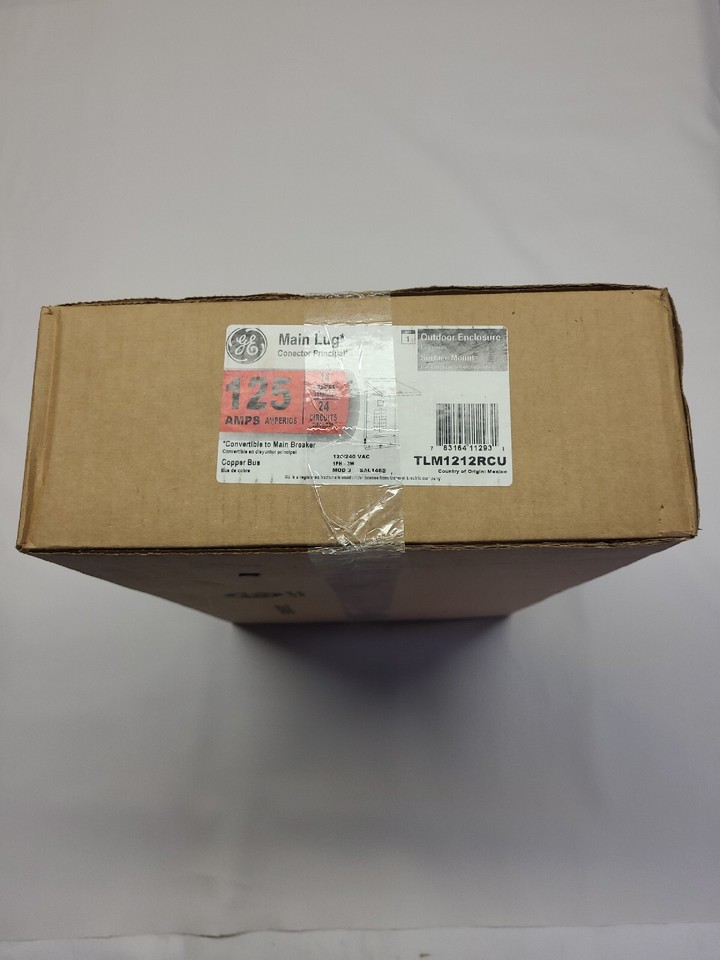 GE TLM1212RCU PowerMark Gold Convertible Load Center 125 Amp NEMA 3R ...
