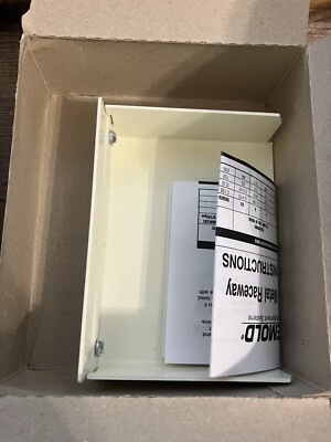 Wiremold V6010B Ivory Blank End Fitting for 6000 series raceway - NEW ...